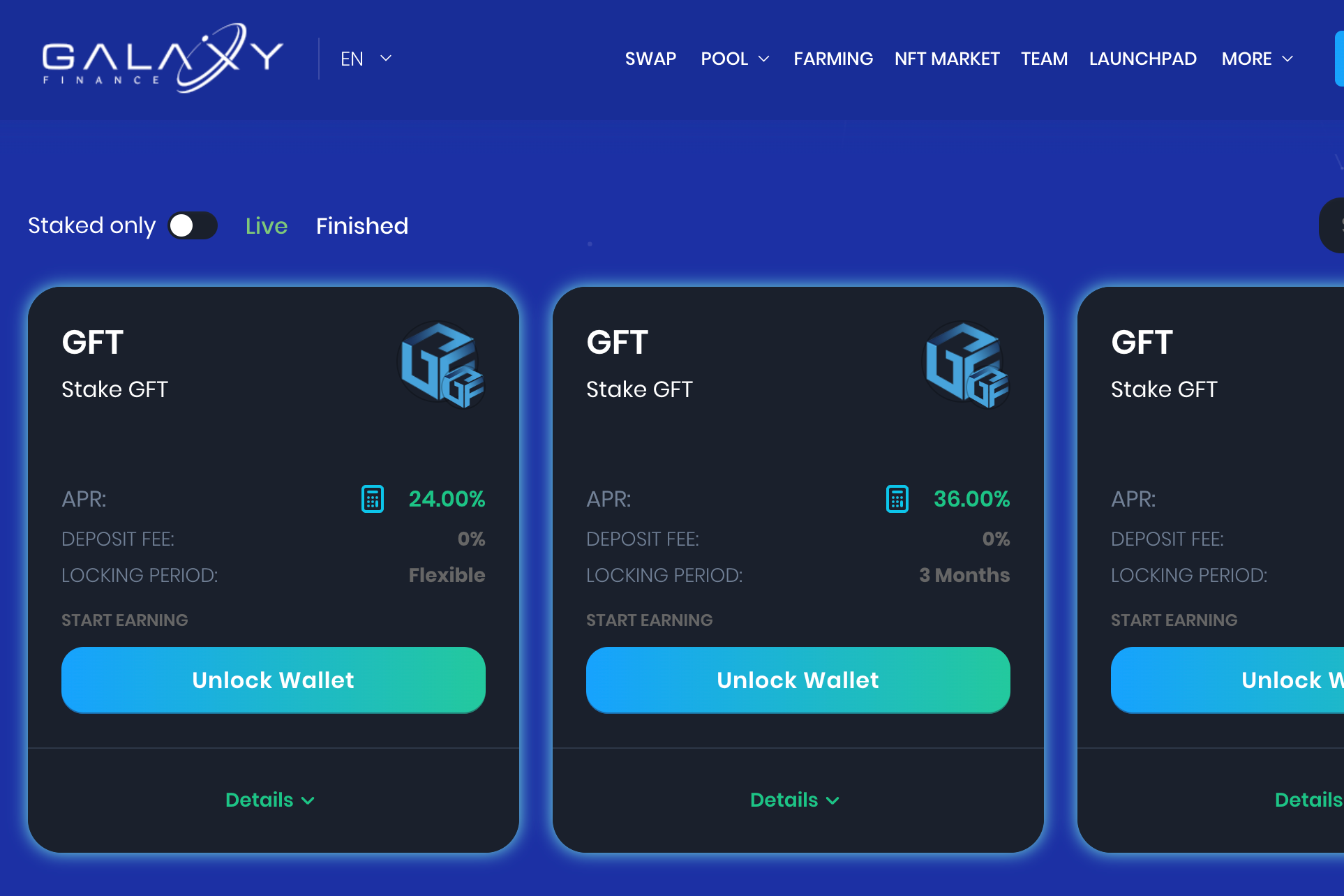 Galaxy Finance | DappRadar