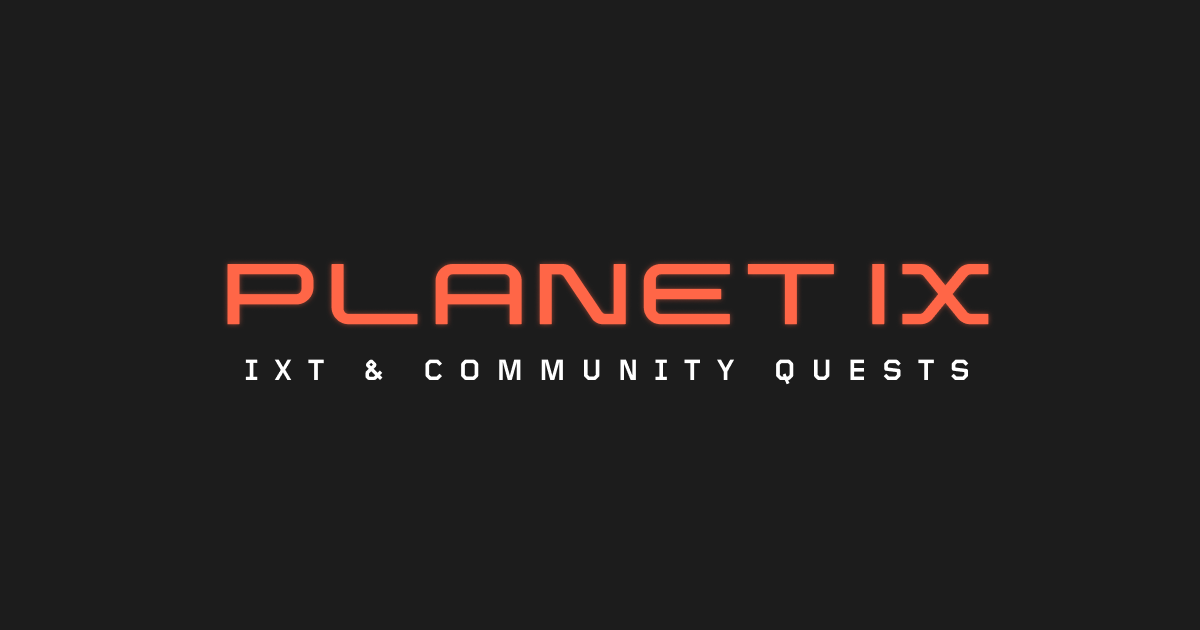 Planet IX Community Quest | DappRadar